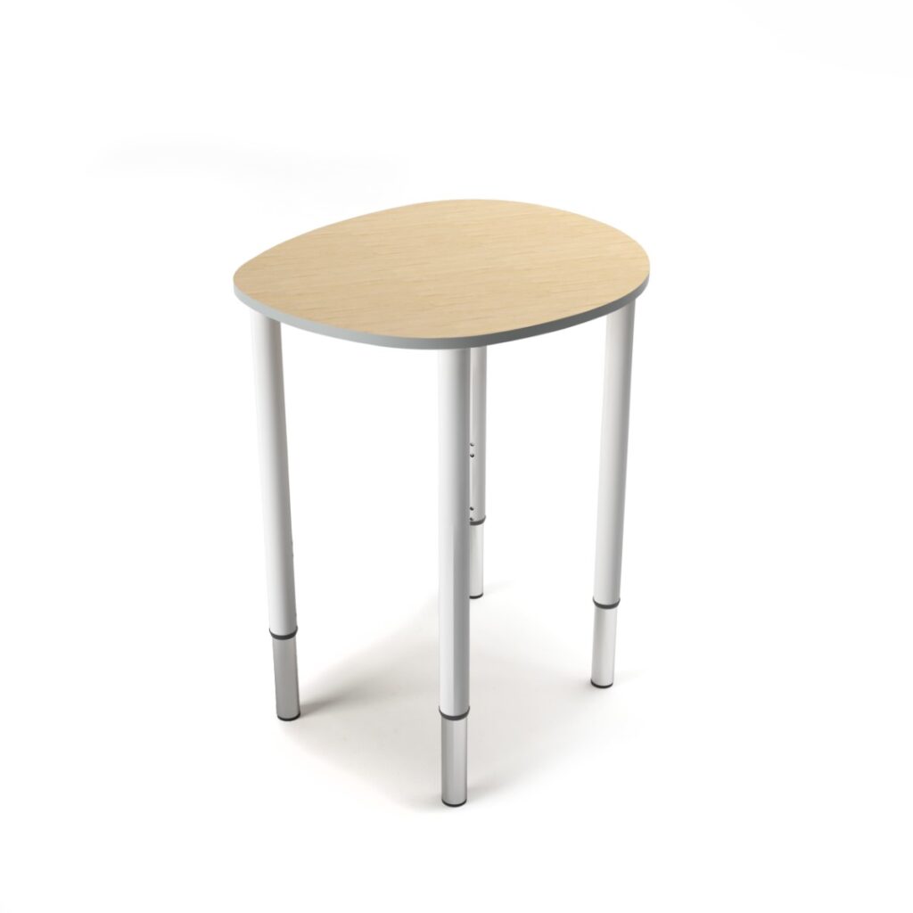 Irregular Shape Double Table - NorvaNivel US