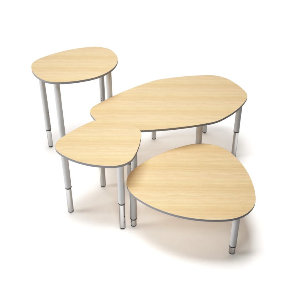 Irregular Shape Tables Collection - NorvaNivel US